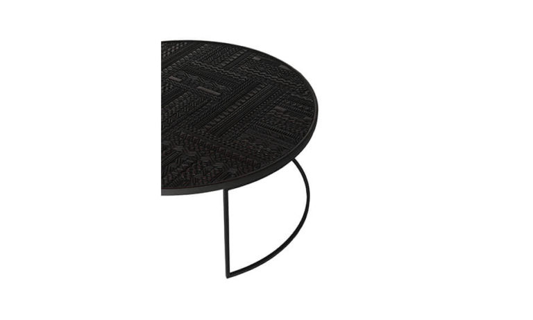 Ancestors Tabwa Round Nesting Coffee Table Set of 3 | Cuchi