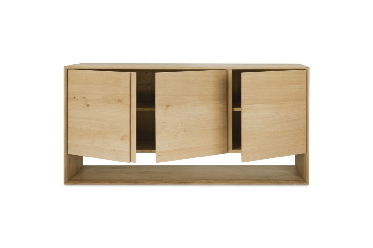 Ethnicraft Oak Nordic Sideboard 158 - 3 Door | Cuchi Furniture