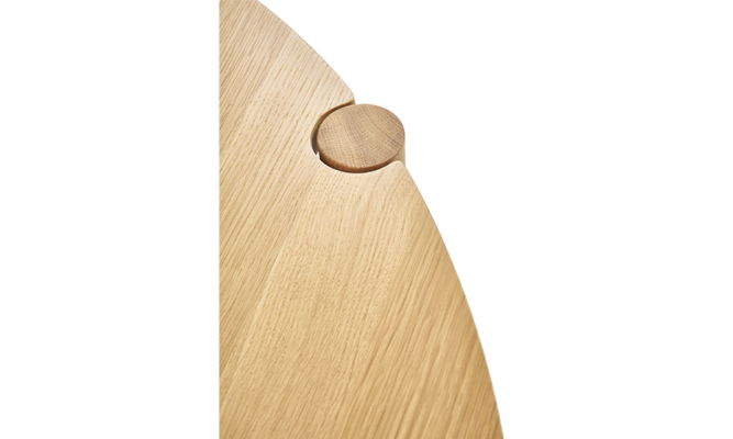 Sketch Cove Dining Table 120 - Natural - Cuchi