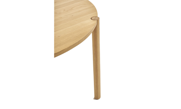 Sketch Cove Dining Table 120 - Natural - Cuchi